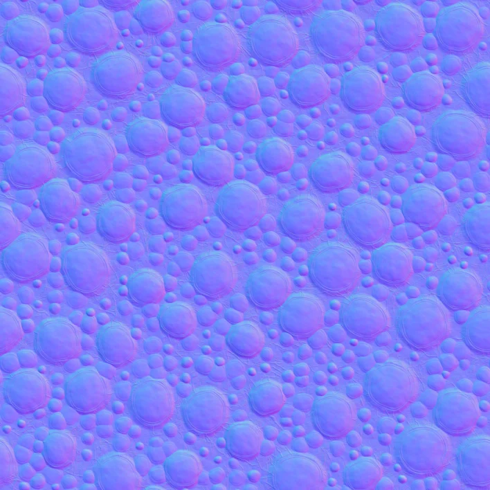 Green Alien Eggs PBR Texture