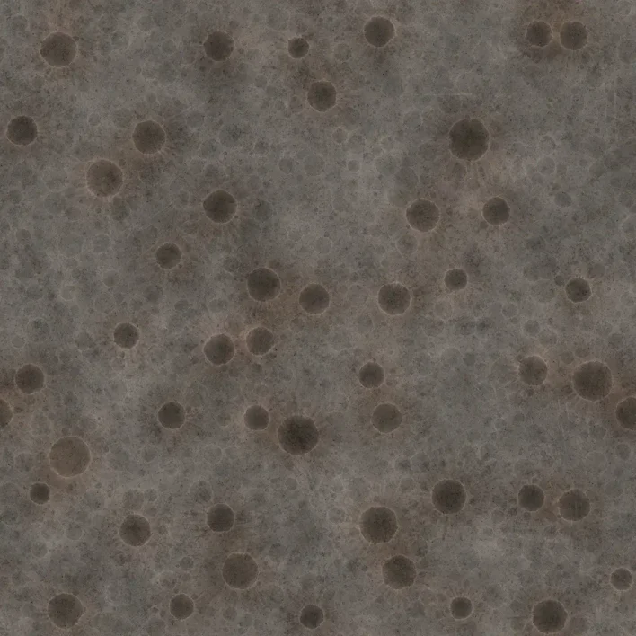 Grey Asteroid PBR Texture
