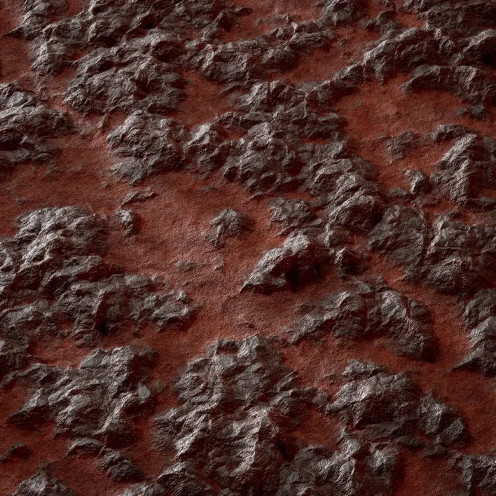 Martian Rocks PBR Texture