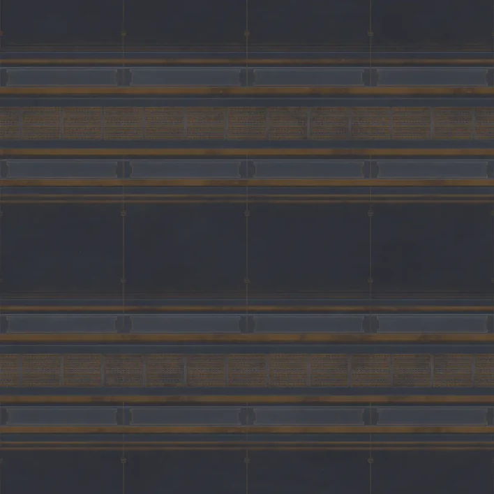 Metal Dusty Floor PBR Texture