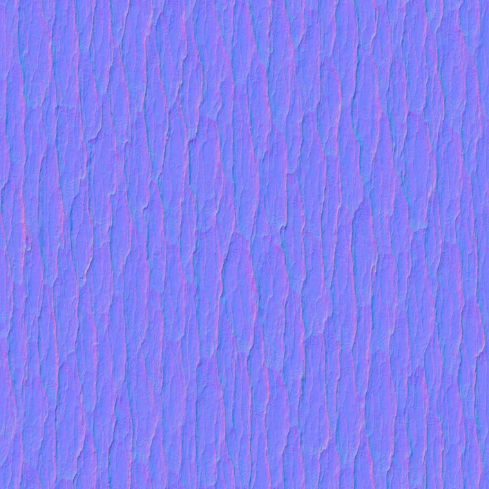 Oak Bark PBR Texture