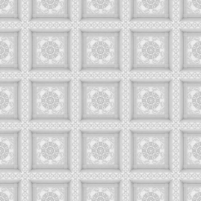 Old Baroque Ceiling PBR Texture