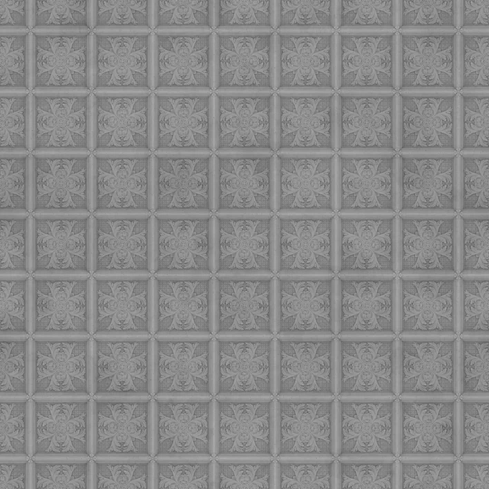 Old Baroque Ceiling PBR Texture