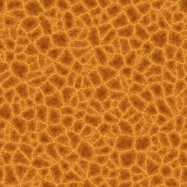 Orange Membrane Skin PBR Texture