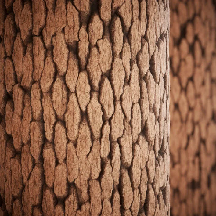 Pine Bark PBR Texture