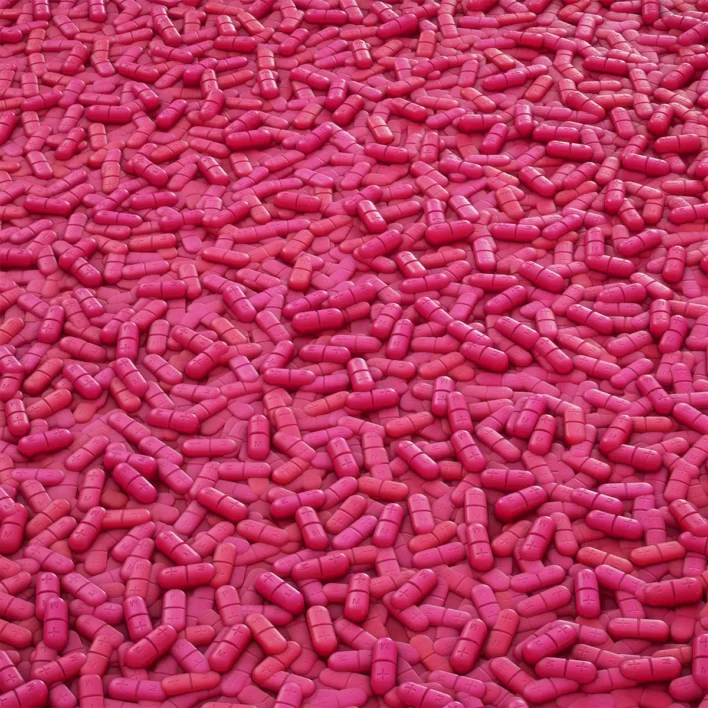 Pink Pills PBR Texture