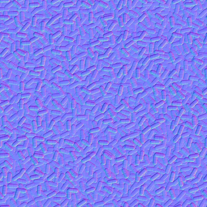 Pink Pills PBR Texture