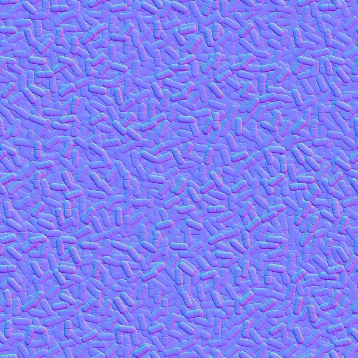 Pink Pills PBR Texture