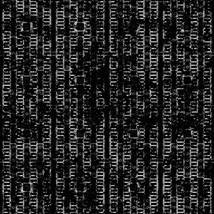 Red Spaceship Grate PBR Texture