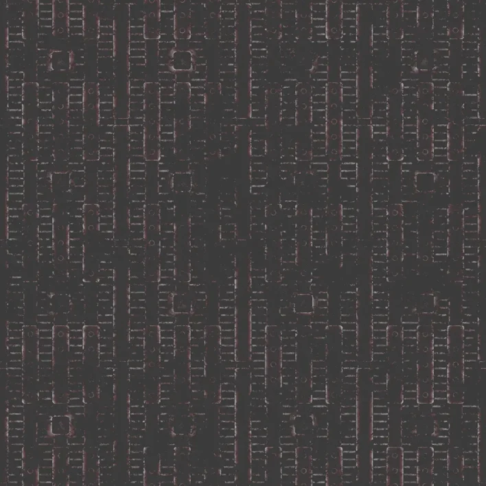 Red Spaceship Grate PBR Texture