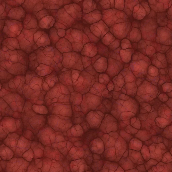 Red Tissue PBR Texture