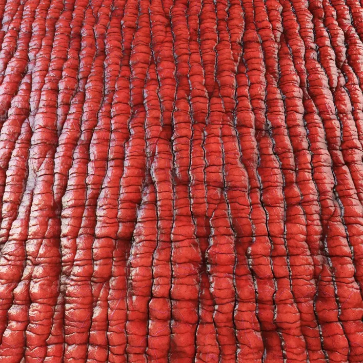 Red Tissue PBR Texture