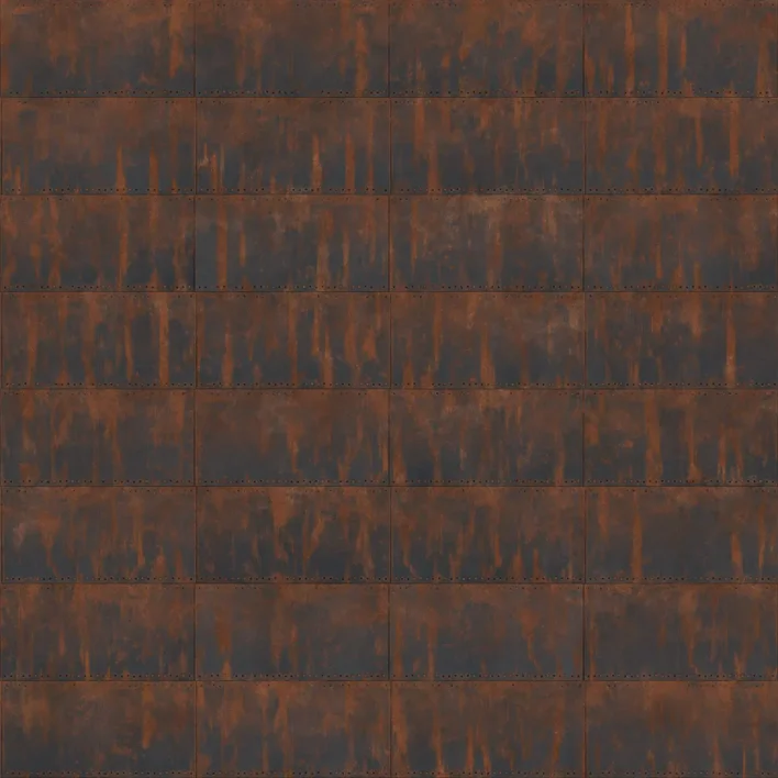 Rusty Metal Panels PBR Texture