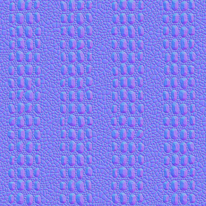 Scaled Skin PBR Texture