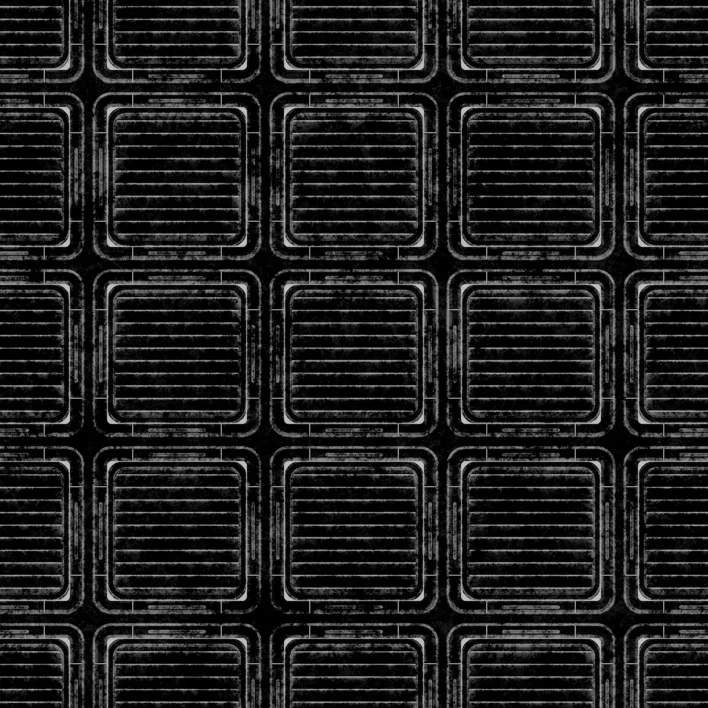 Sci-Fi Wall Panels PBR Texture