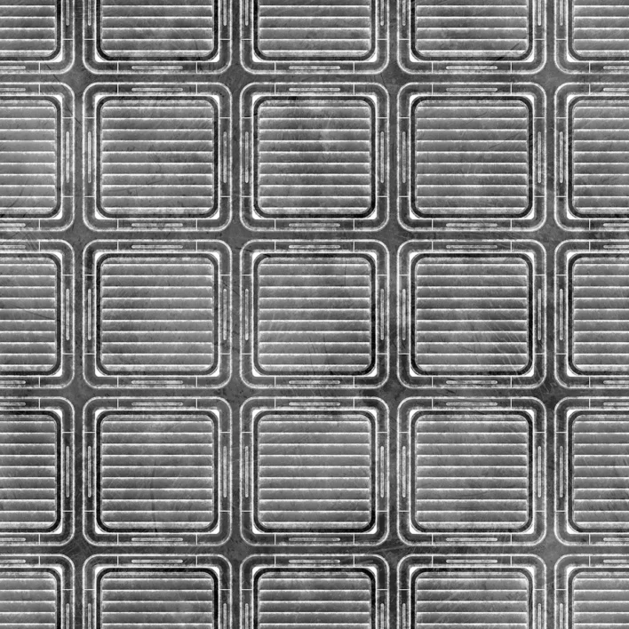 Sci-Fi Wall Panels PBR Texture