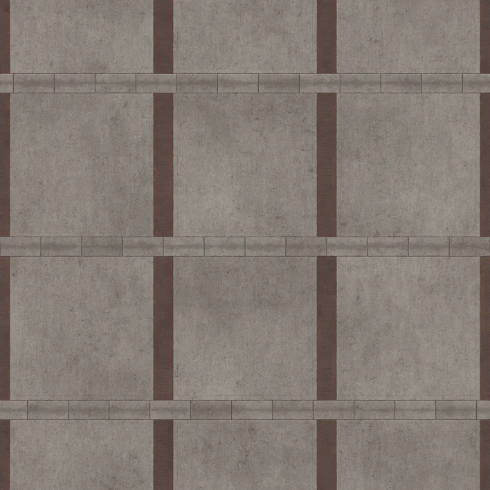 Sidewalk with Draining PBR Texture