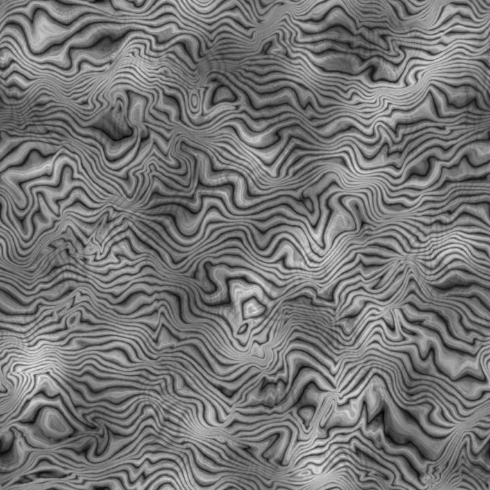 Wavy Rock PBR Texture