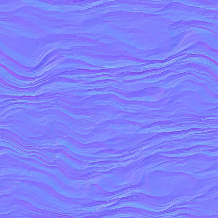 Wavy Rock PBR Texture