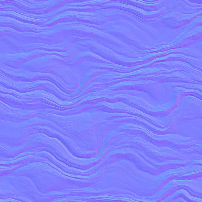 Wavy Rock PBR Texture