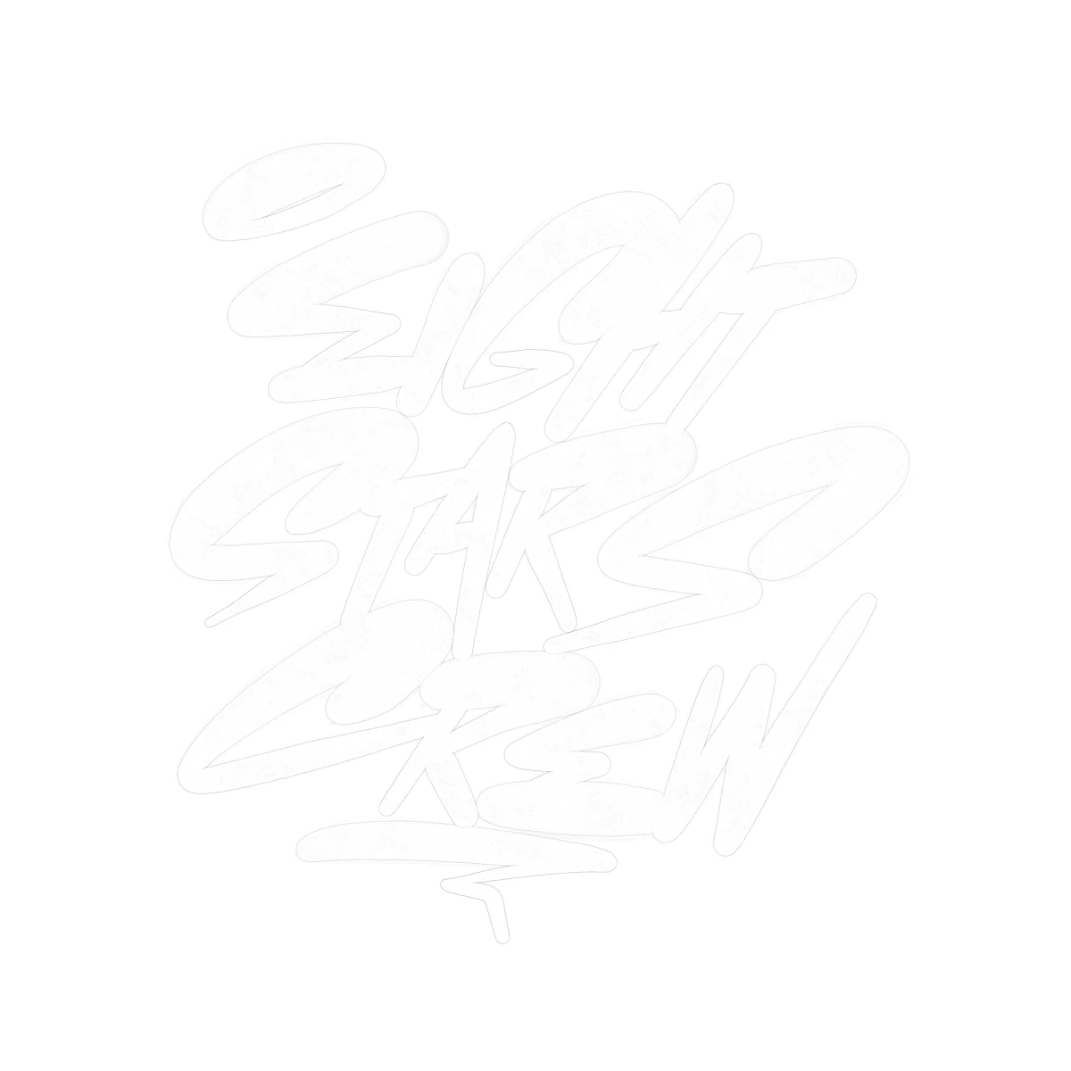 Eight Stars Crew Tag Spray Paint