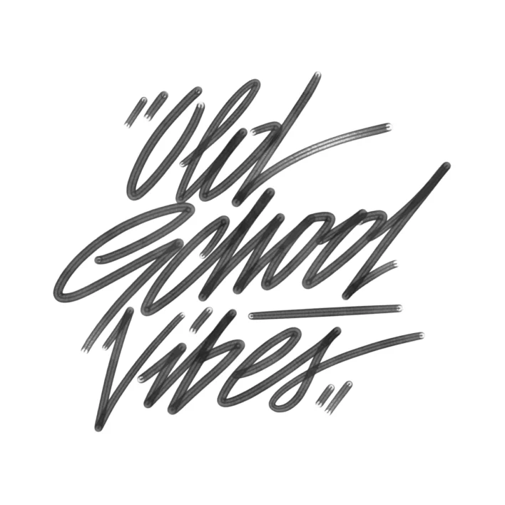 Old School Vibes Tag Spray Paint
