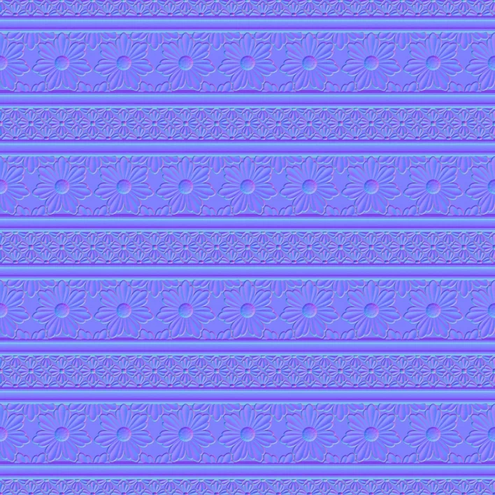 Carved Wood PBR Texture