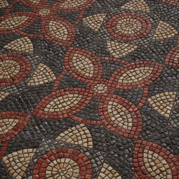 Floor Stone Mosaic PBR Texture