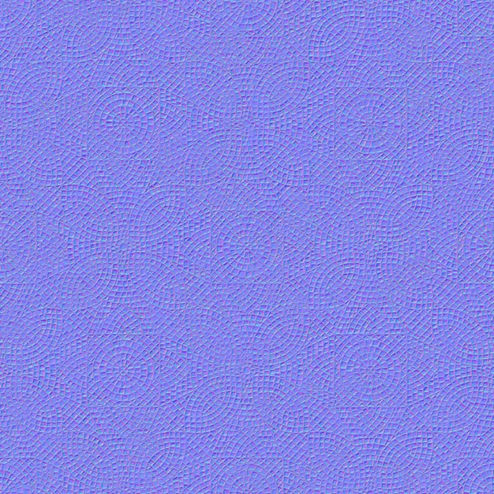 Floor Stone Mosaic PBR Texture