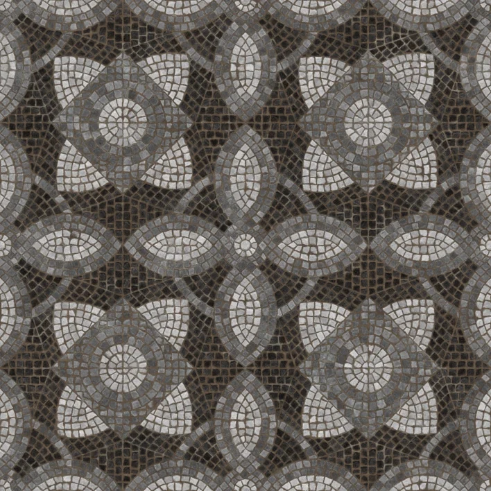 Floor Stone Mosaic PBR Texture