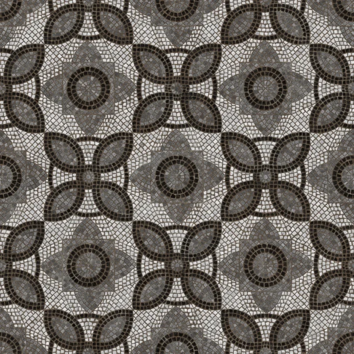 Floor Stone Mosaic PBR Texture