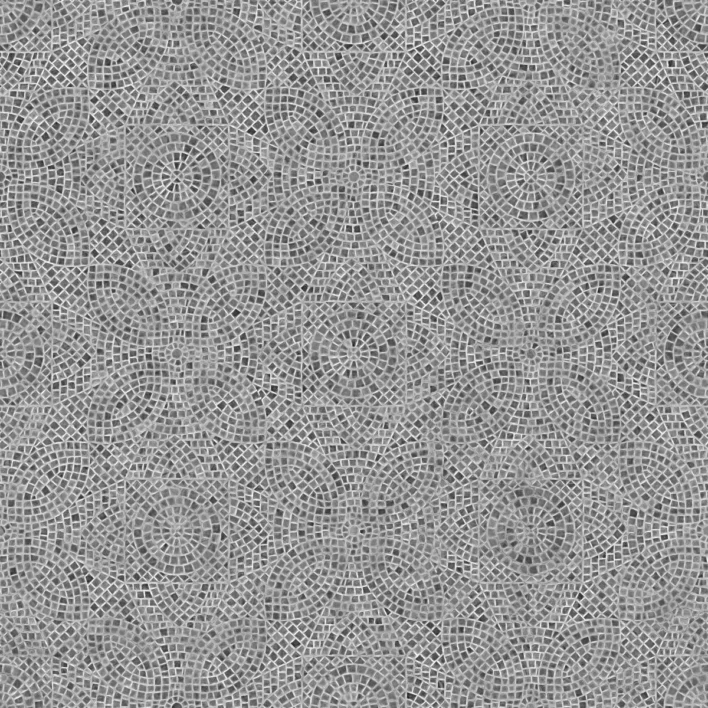 Floor Stone Mosaic PBR Texture