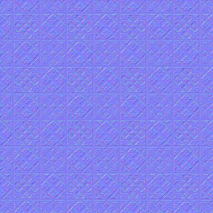 Metal Ornament PBR Texture