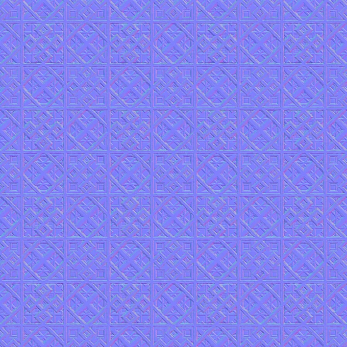 Metal Ornament PBR Texture