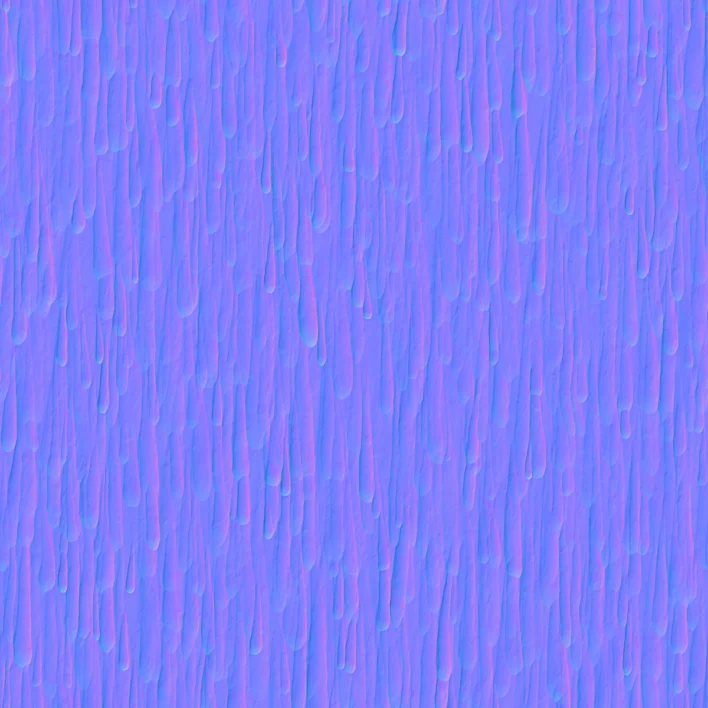 Old Candle Wax PBR Texture
