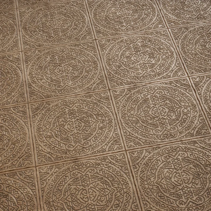 Patterned Stone Tiles PBR Texture