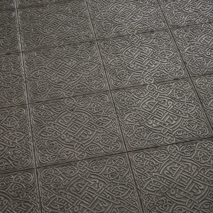 Patterned Stone Tiles PBR Texture