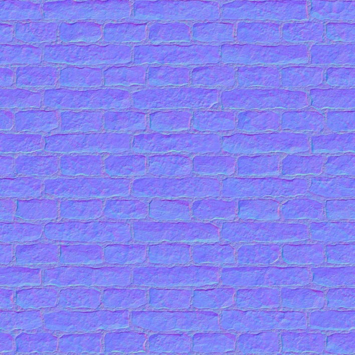 Rough Stone Wall PBR Texture