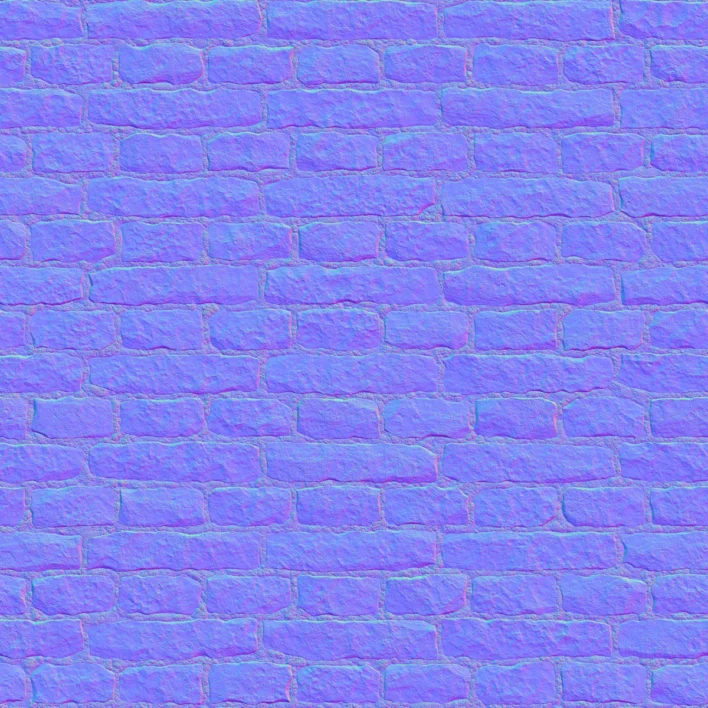 Rough Stone Wall PBR Texture