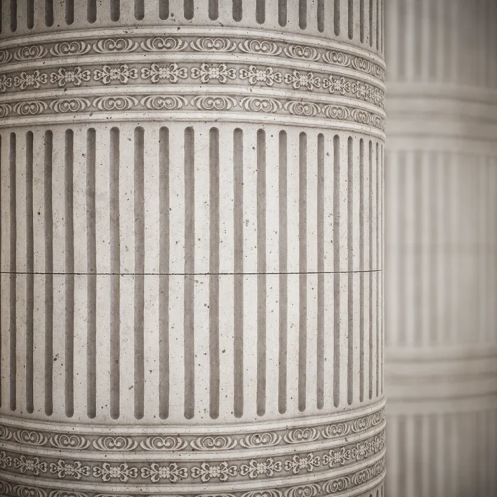 Stone Pillar PBR Texture