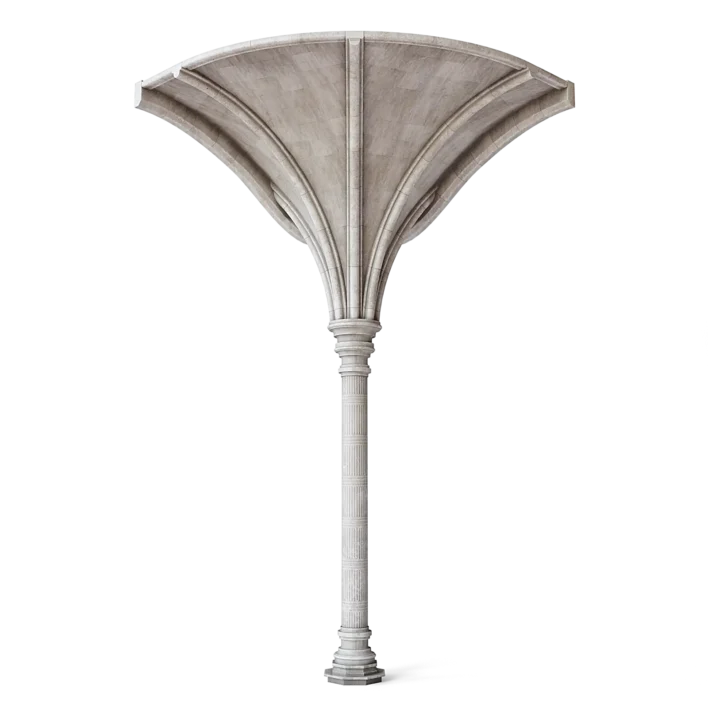 Throme Room Pillar Ceiling Corner