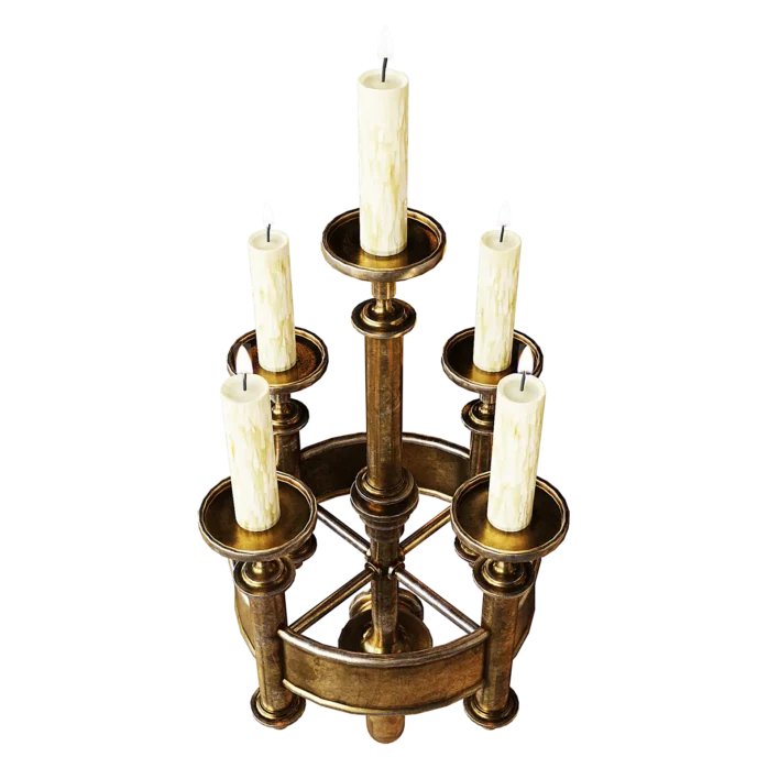 Medieval Wall Candles