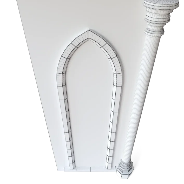 Throne Room Stone Wall