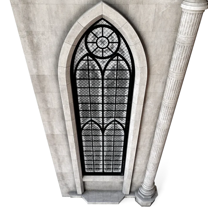 Throne Room Window Wall