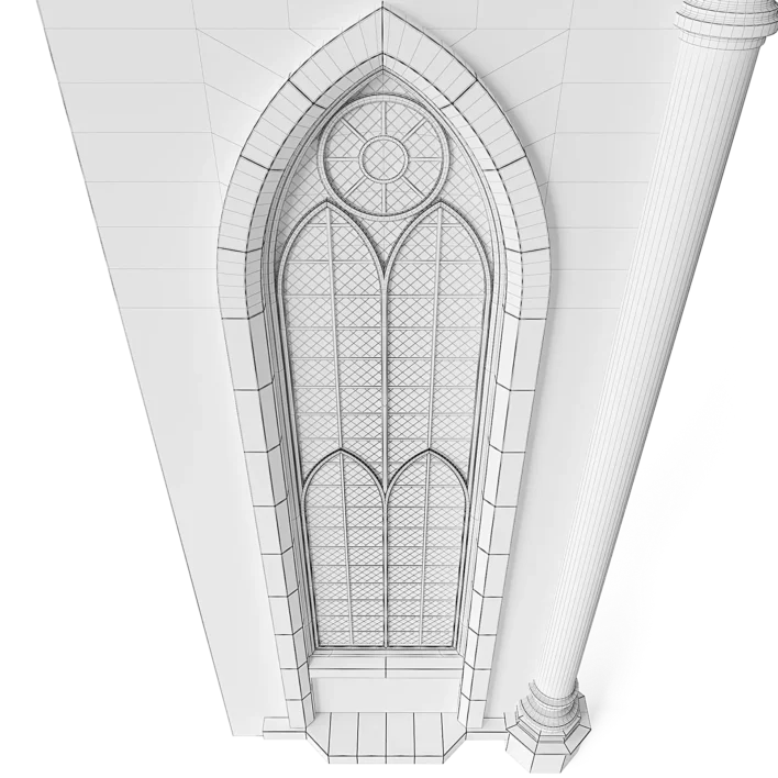 Throne Room Window Wall