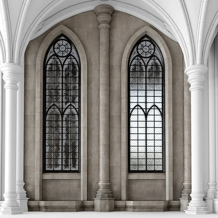 Throne Room Window Wall