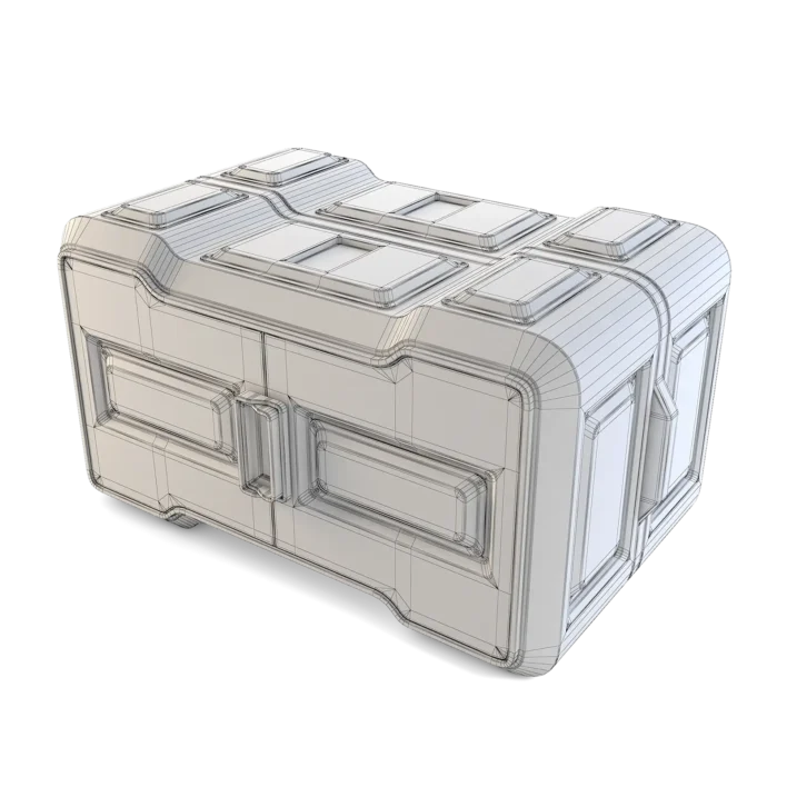 Space Station Container Crate