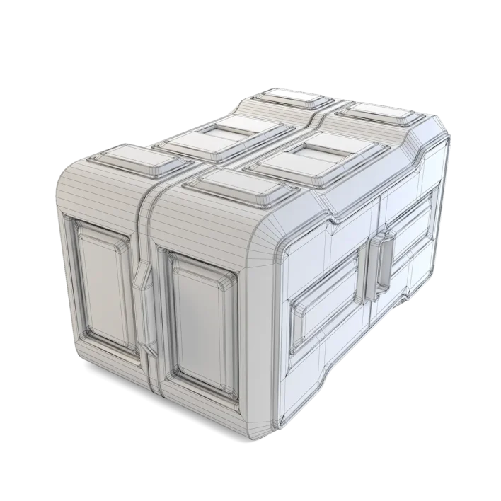 Space Station Container Crate
