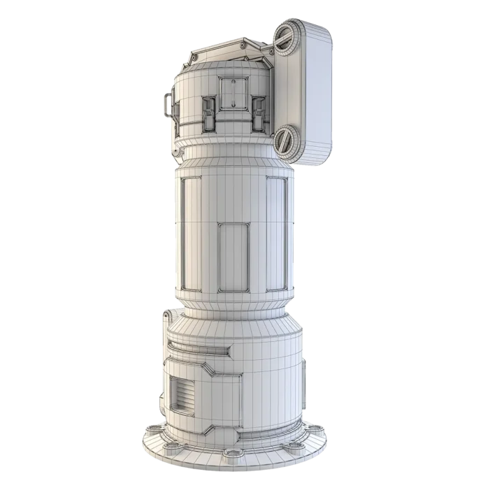 Space Station Cylindrical Pod