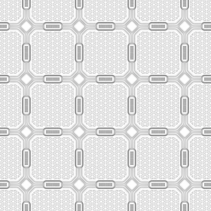 White Spaceship Panels